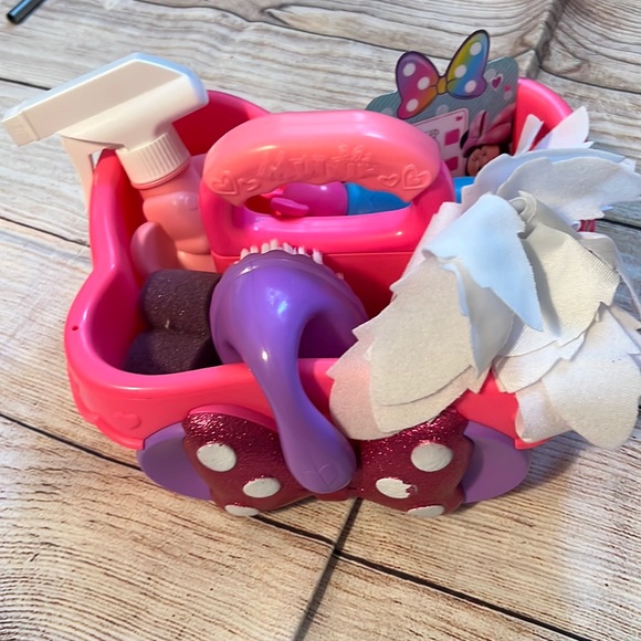 Disney | Toys | Minnie Mouse Play Cleaning Set Like New | Poshmark